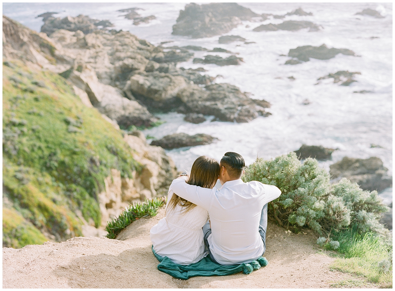 Beautiful Windblown Surprise Proposal At Pfeiffer State Park | Cesar ...
