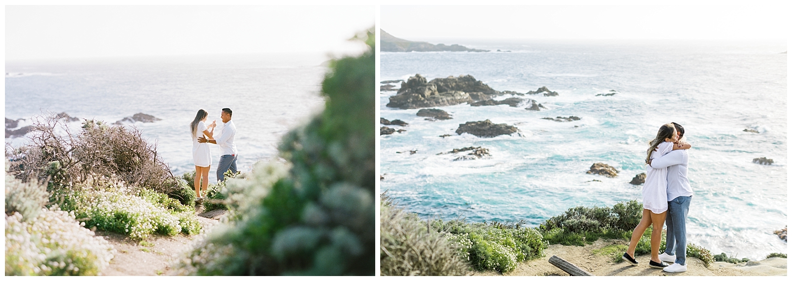 Beautiful Windblown Surprise Proposal At Pfeiffer State Park | Cesar ...