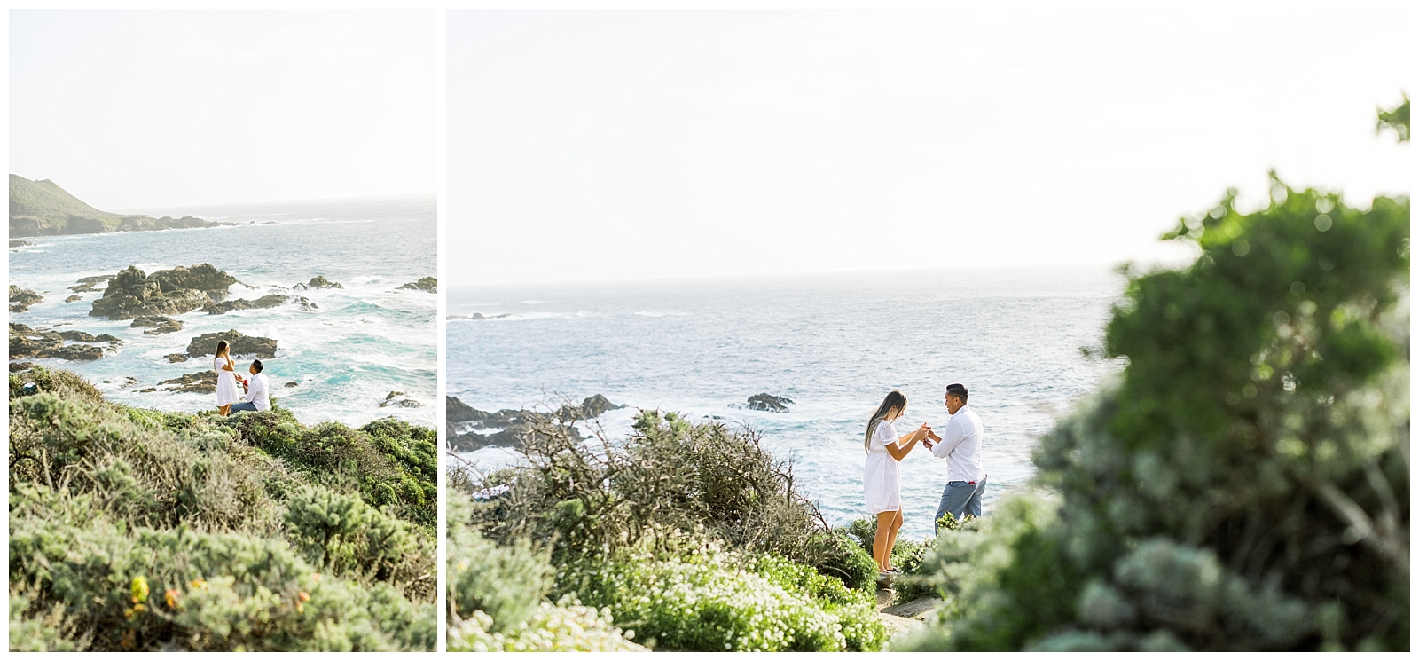 Beautiful Windblown Surprise Proposal At Pfeiffer State Park | Cesar ...