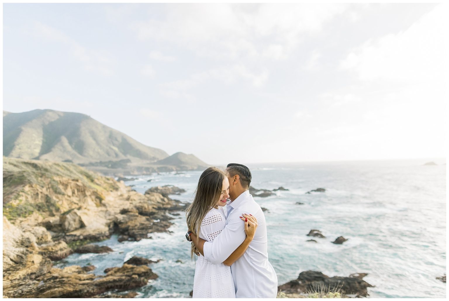 Beautiful Windblown Surprise Proposal At Pfeiffer State Park | Cesar ...