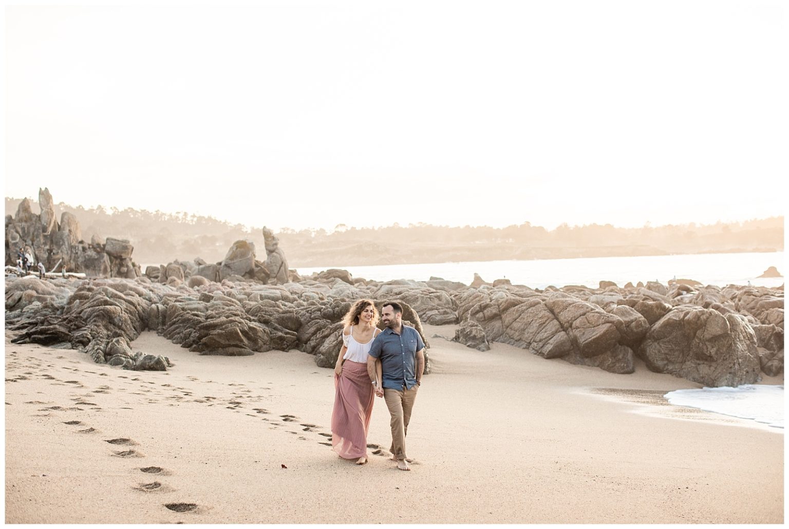 Carmel California Engagement Session | Amber + Kyle - AGS Photo Art