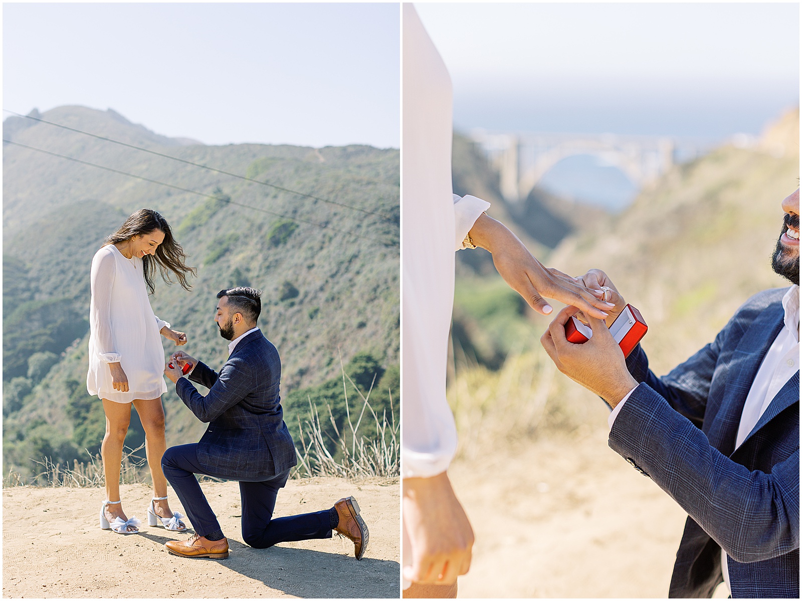 Big Sur Proposal Photographer | Shiv & Divya | AGS Photo Art