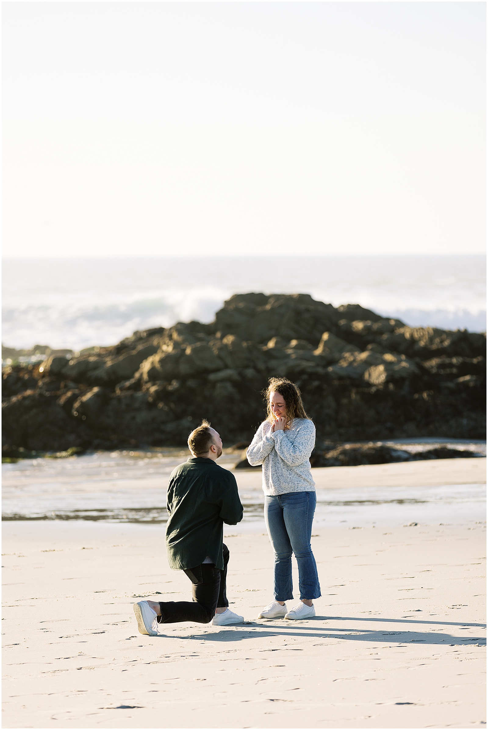 Pebble Beach Proposal Photographer | Joseph & Scarlett - AGS Photo Art