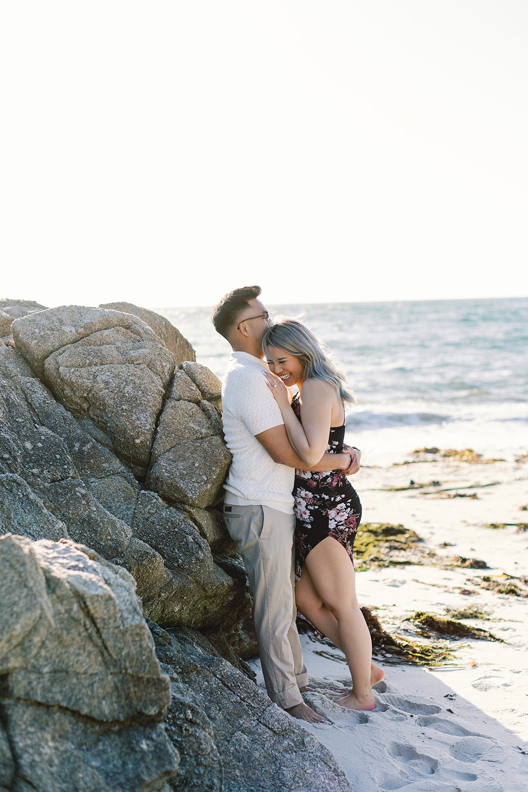 Spanish Bay Surprise | Mark & Vivian’s Golden Hour Glimmer - AGS Photo Art