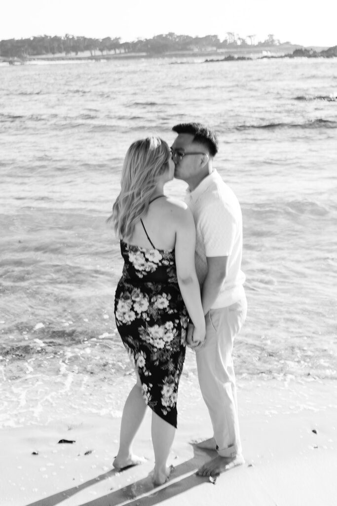 Spanish Bay Surprise | Mark & Vivian’s Golden Hour Glimmer - AGS Photo Art